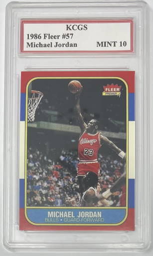 1986 Michael Jordan Rookie Reprint Card (#0194) on Feb 19, 2023 ...