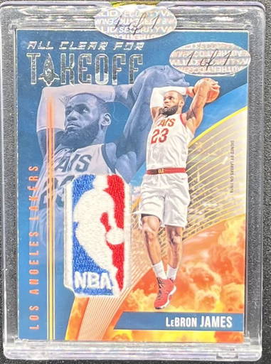 Lebron James Logoman Patch Card (#0022) on Mar 26, 2023 | VANGOVE ...