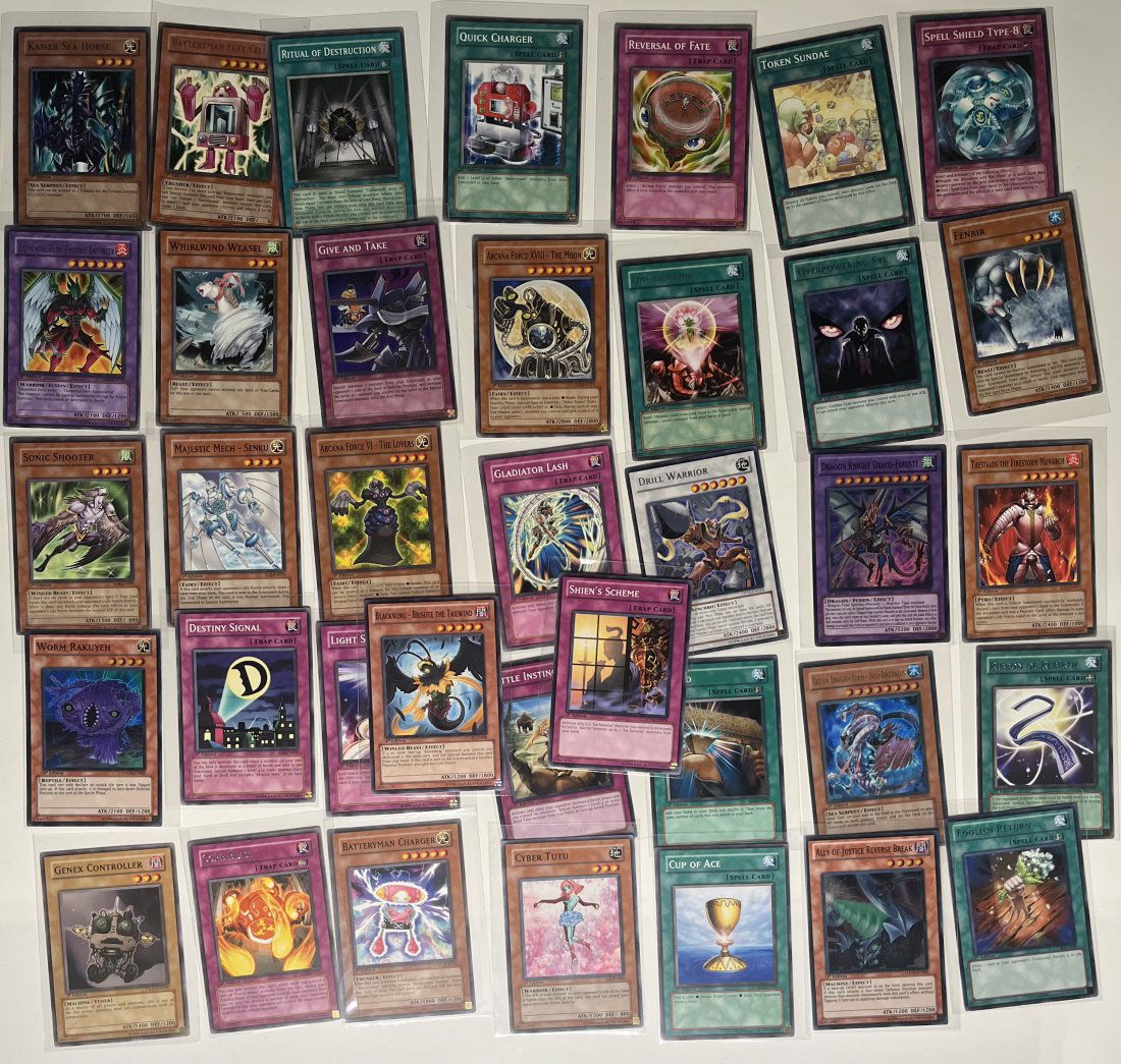 Yu Gi Oh First Edition Holos And Non Holo Cards