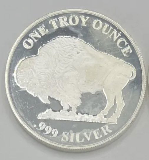 Liberty One Troy Ounce .999 Fine Silver Coin Auction