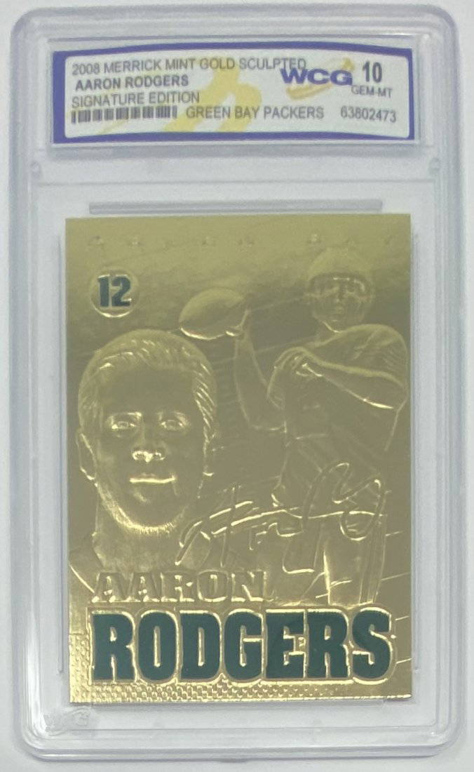 Aaron Rodgers Signature Edition Card Auction