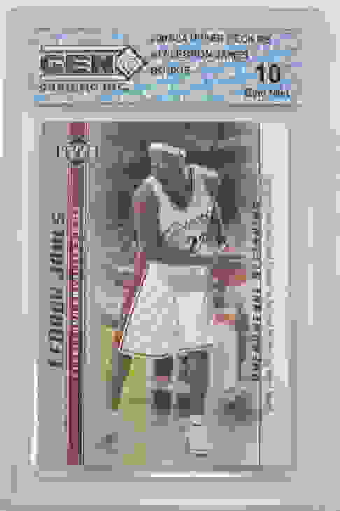 Lebron James Rookie Card Auction