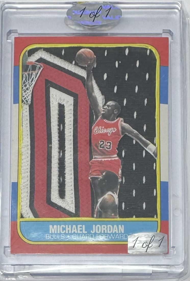 Michael Jordan Patch 1/1 Auction