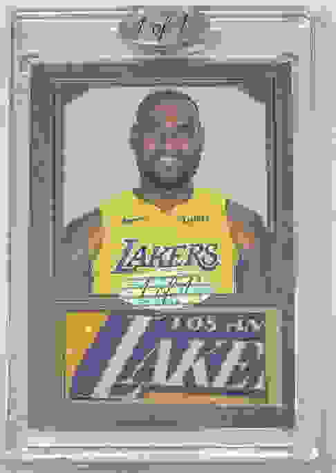 Lebron James Patch Card Auction