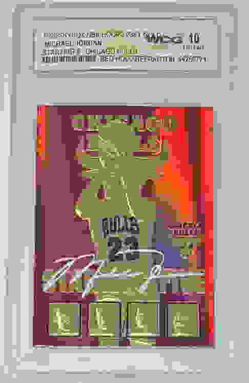 Michael Jordan Red Holo Refractor Card Auction