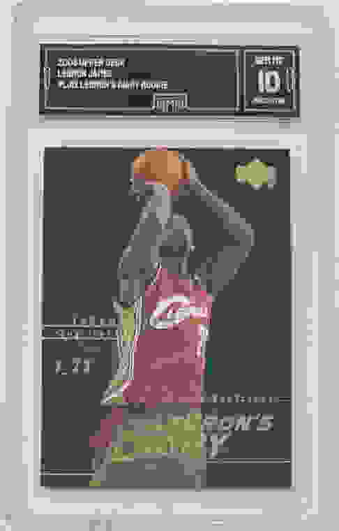 Lebron James Rookie Card Auction