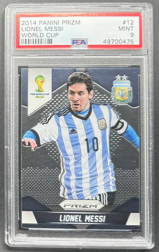 Lionel Messi World Cup Soccer Card