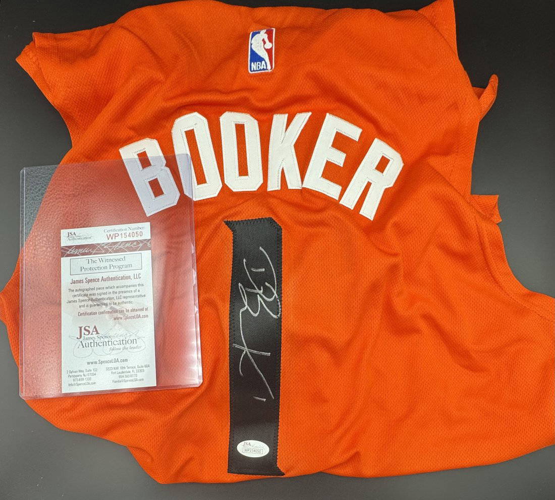 Buy Devin Booker Signed / Autographed Jersey Jsa Coa | Vangove Auction ...