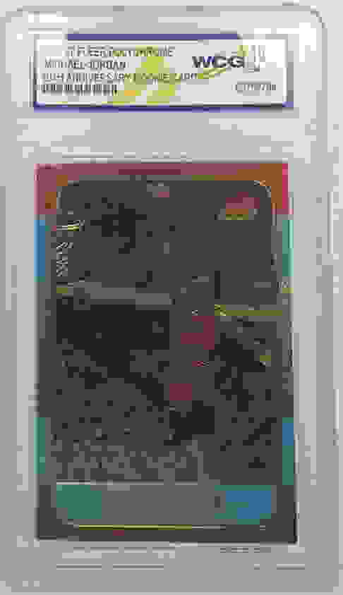 Michael Jordan Polychrome Card Auction