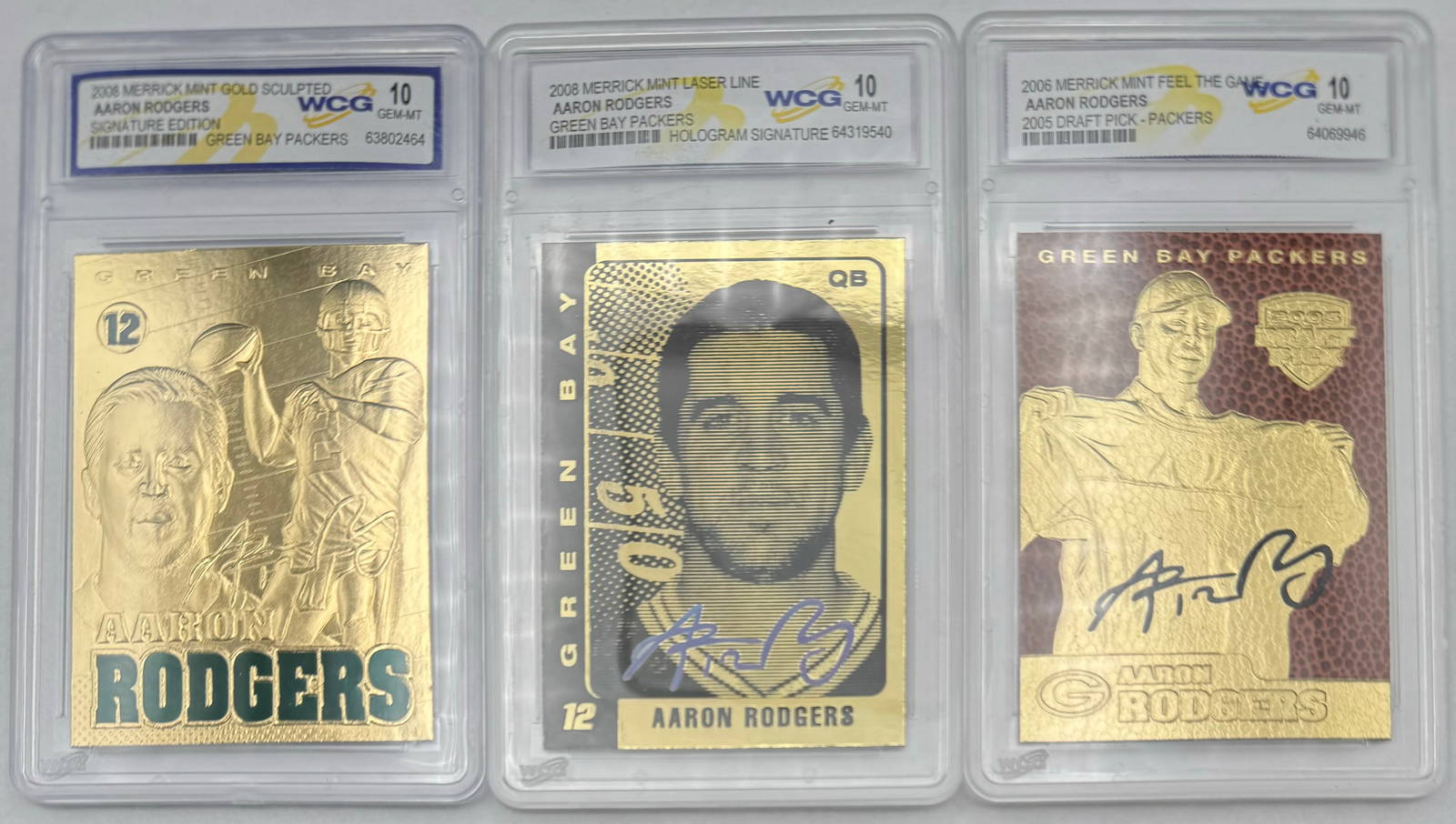Aaron Rodgers Signature Edition Cards Auction