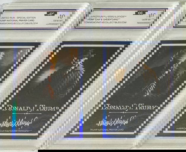 Donald Trump Limited Edition Cards