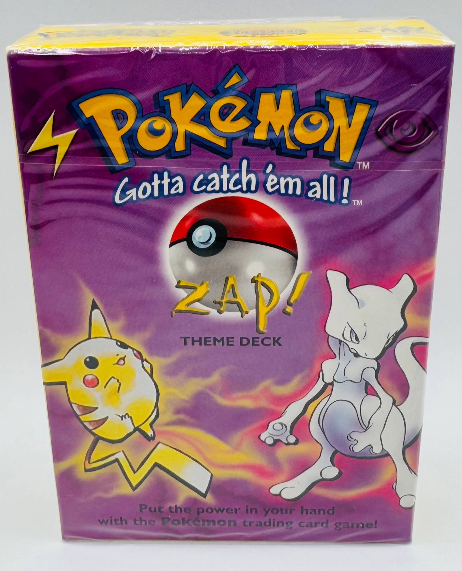 Sealed 1999 Zap Pokemon Deck Auction
