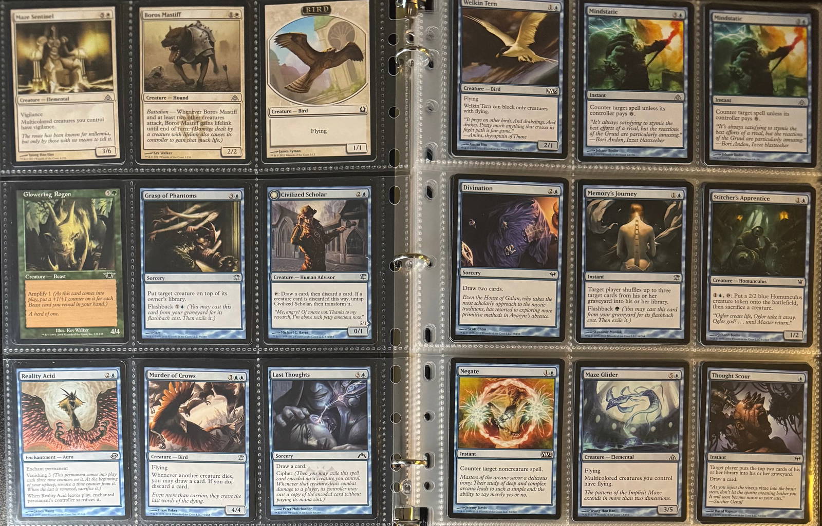 Magic The Gathering Cards Binder Auction