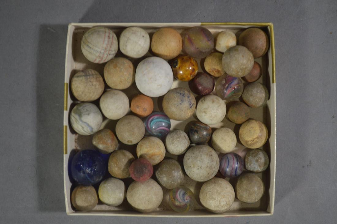 ANTIQUE BENNINGTON MARBLES