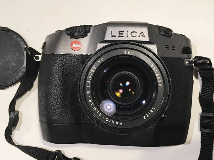 Leica R9 Camera With Lens And Original Booklets