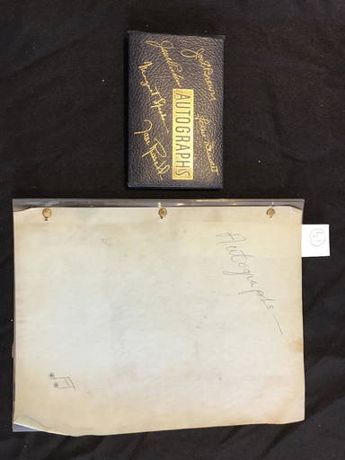 An Album Of Jazz Musicain Signatures: Louis Armstrong,