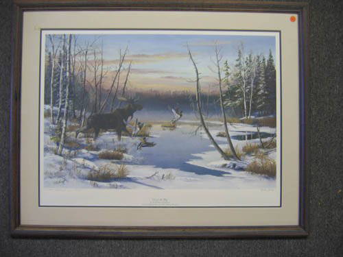 R. Colebrook Keirsted Pencil Signed Print