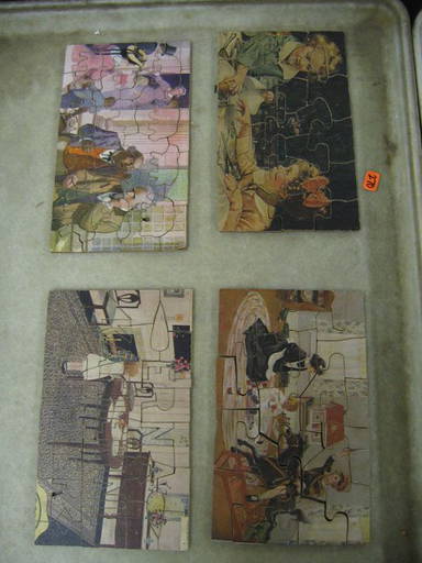 4 19th C. Victorian Puzzles