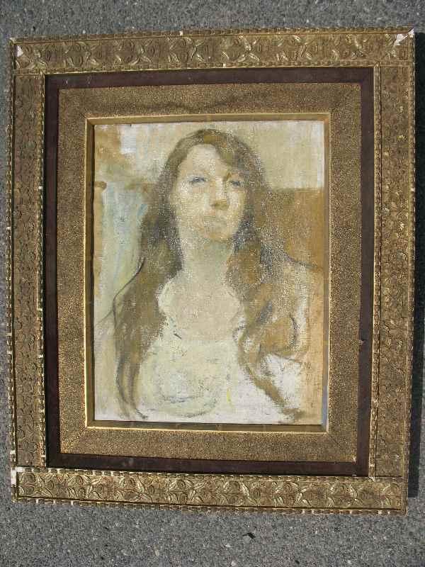 Painting By Theresa Bernstein Of Laura Neyro