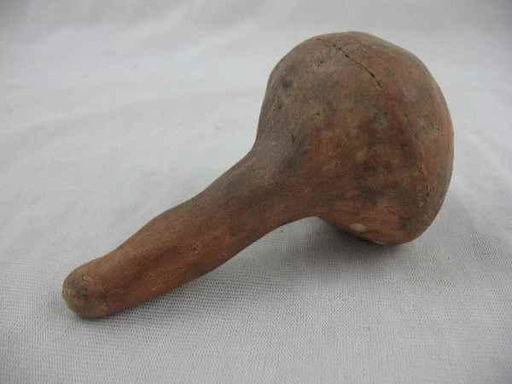 630047: ANCIENT NATIVE AMERICAN POTTERY RATTLE, 4.5"L - Jun 30, 2010 ...