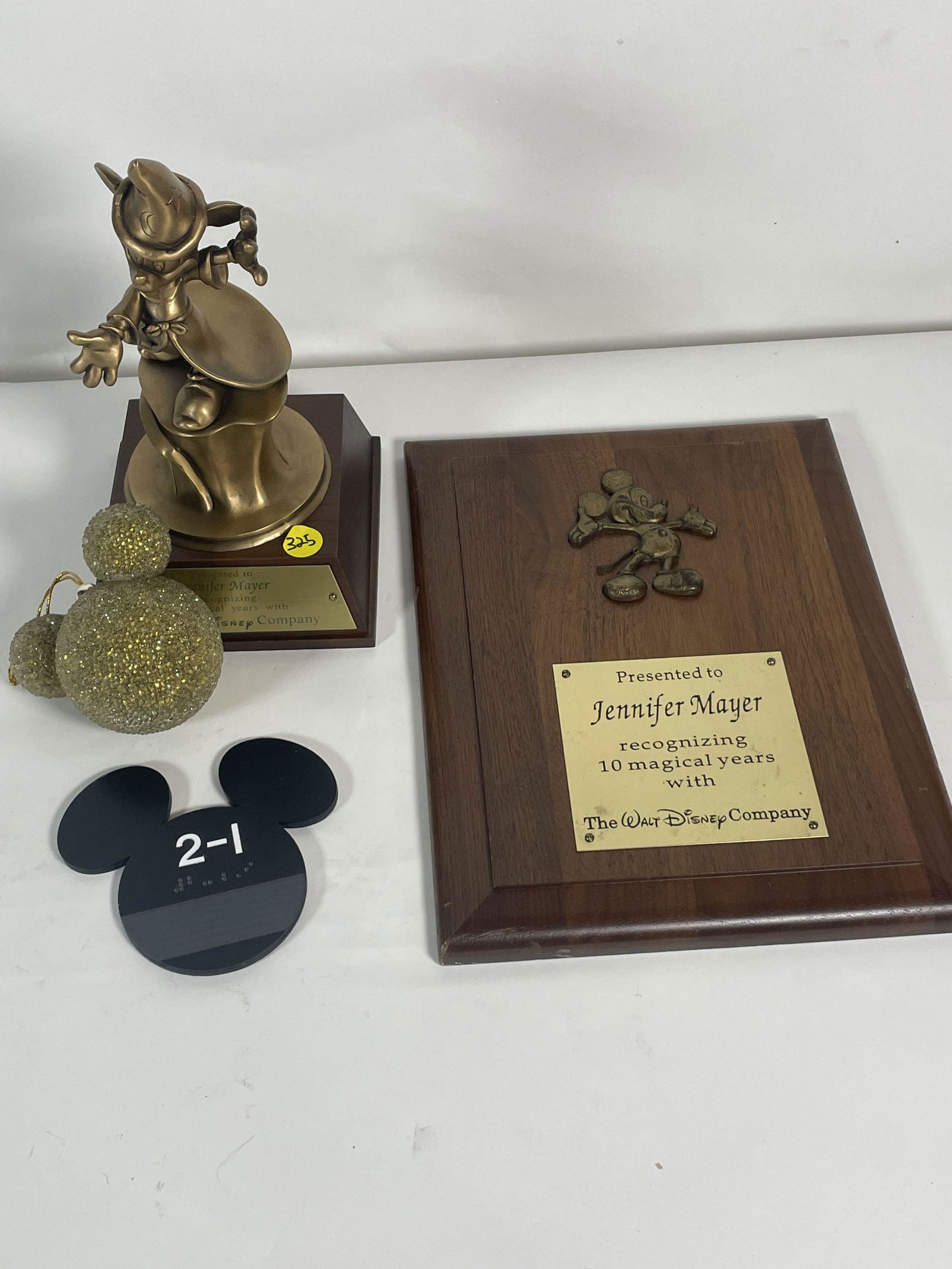 15 Year Walt Disney Employee Award With Other Walt
