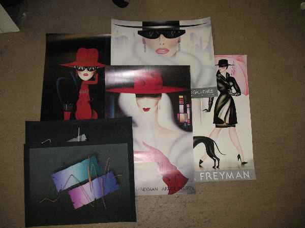 10190334: 7 ART POSTERS INC. 5 ERIK FREYMAN (SIGNED, 22 - Oct 19, 2011 ...