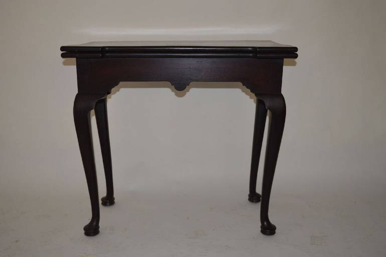 Period Queen Anne Card Table