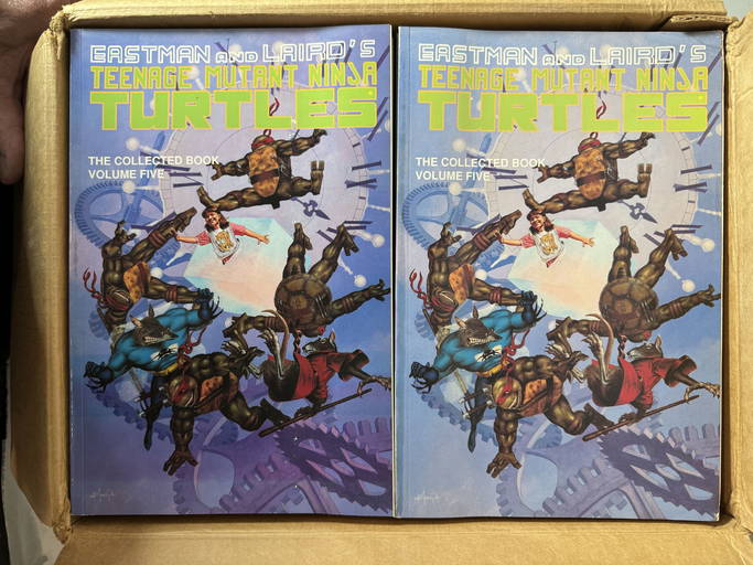 The Collected Teenage Mutant Ninja Turtles Volume 5 1990. 60 Copies In Box