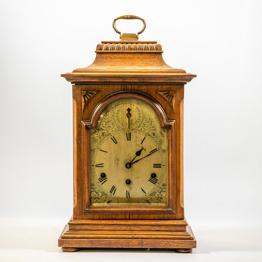 Table Clock With Westminster Chimes, Made In Germany