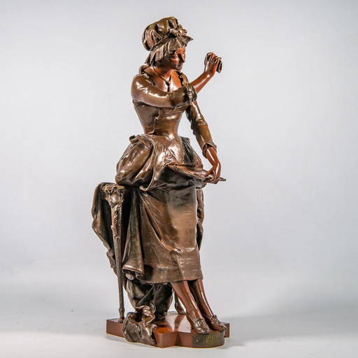 Ernest Justin Ferrand (1846 1932), Bronze Statue