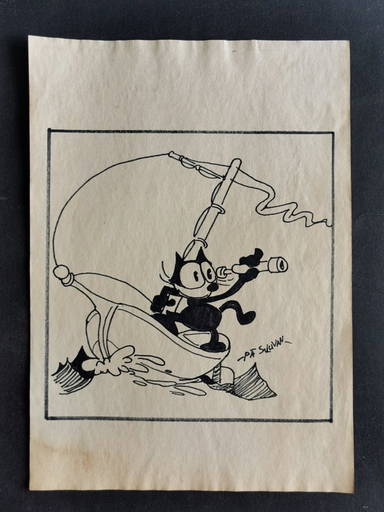 Pat Sullivan drawing on paper -In the Style of - Jan 16, 2022 | ATR ...