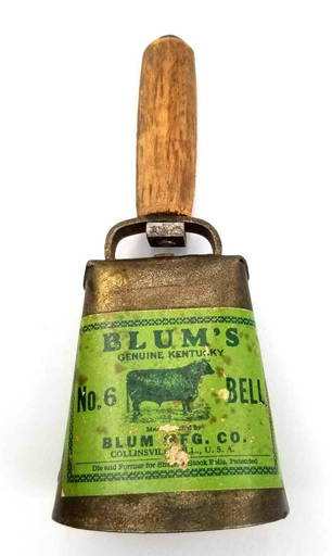 Blum's Genuine Kentucky No. 6 Cow Bell