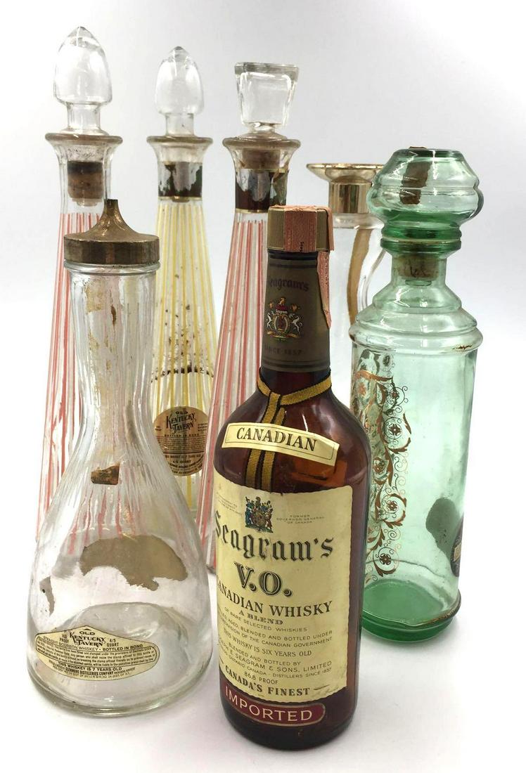 Vintage Bottle Collection