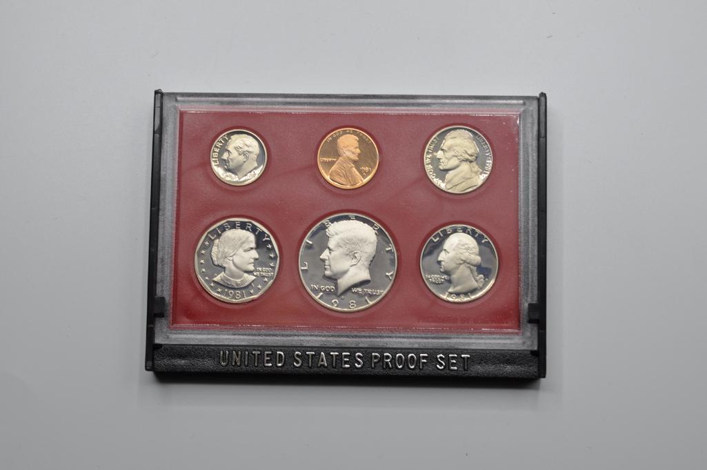 United States Proof Sets 1981