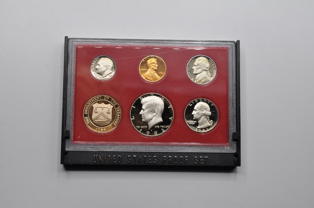 United States Proof Sets 1982