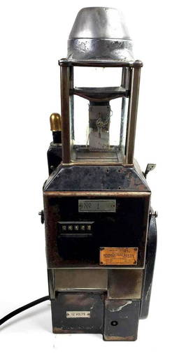 Antique Johnson Fare Box Co. Ticket Machine