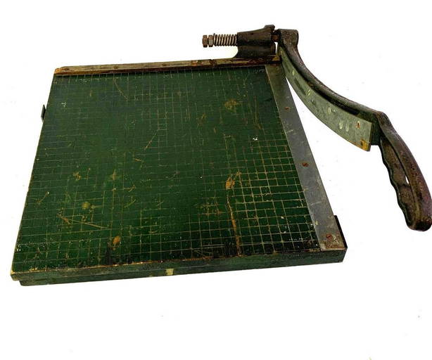 Vintage Large Paper Cutter
