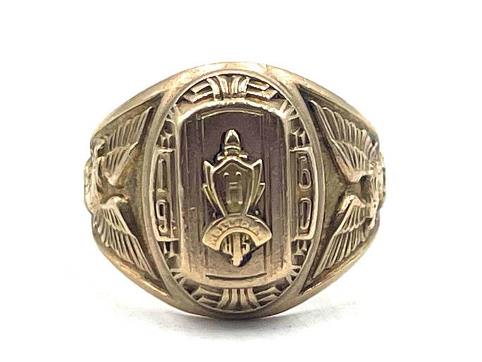 10k Gold Vintage Class Ring From 1960