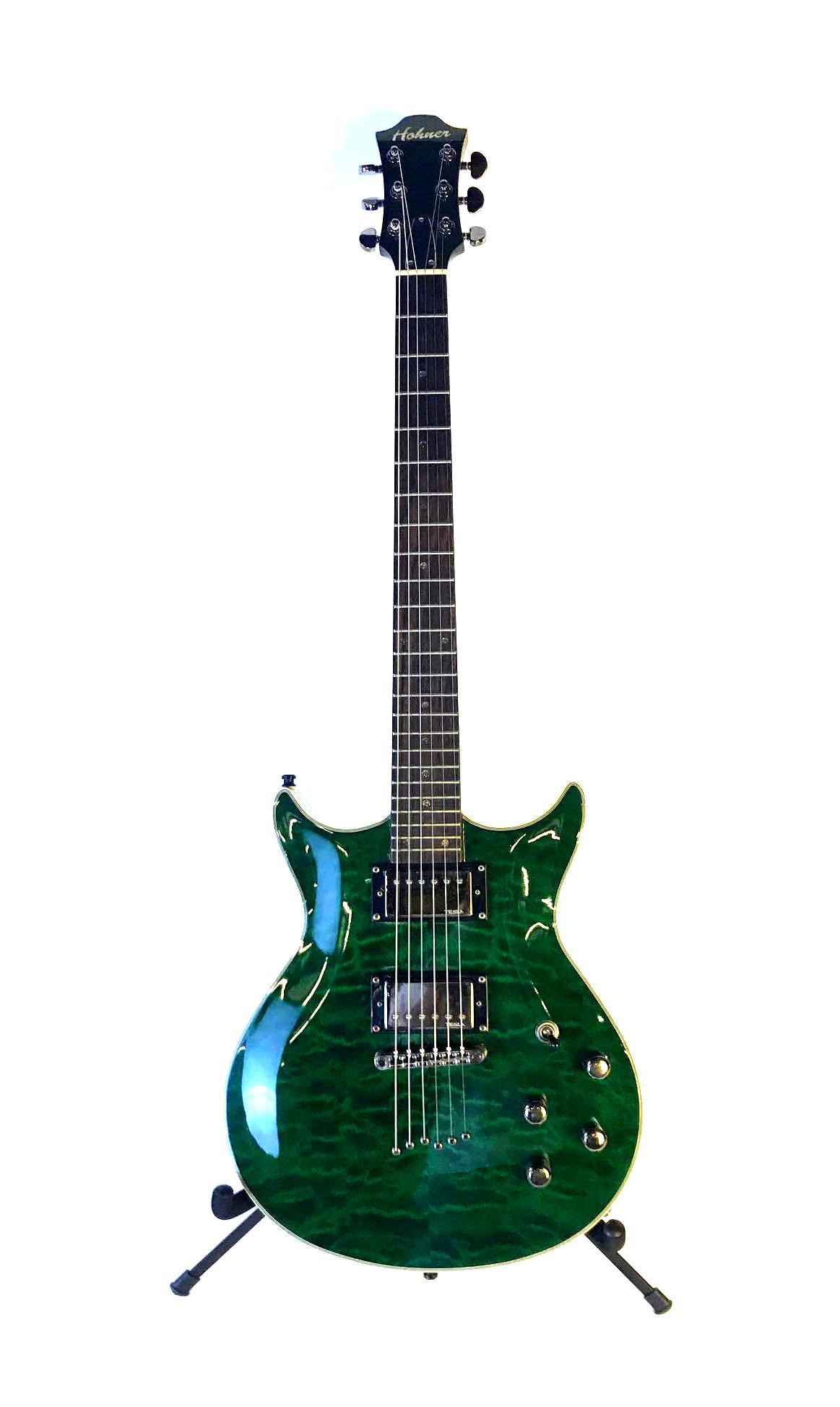 Hohner Tb 2 Dark Green Electric Guitar