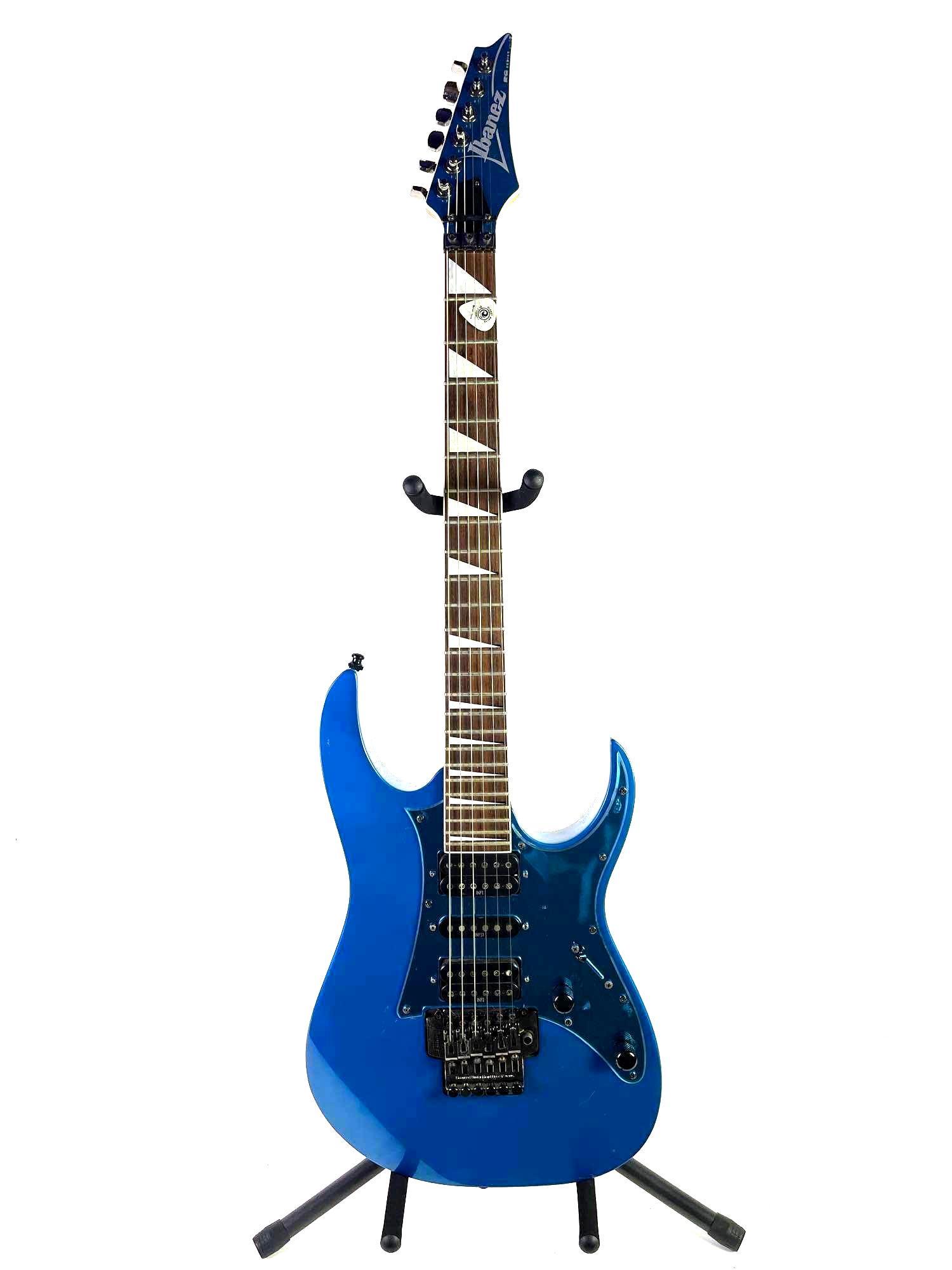 Ibanez RG Series RG450 DX Solid 6-String Metallic Blue Electric Guitar ...
