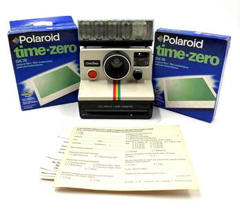 Vintage Polaroid Pronto Land Camera Sonar One Step Sx 70 With Flash Works