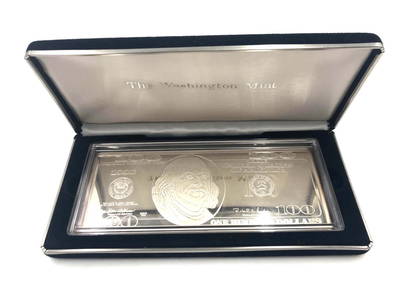 1996 Washington Mint 4 Troy Ounce .999 Silver $100