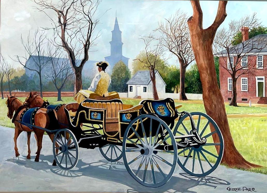 George Parr, Carriage Ride Auction