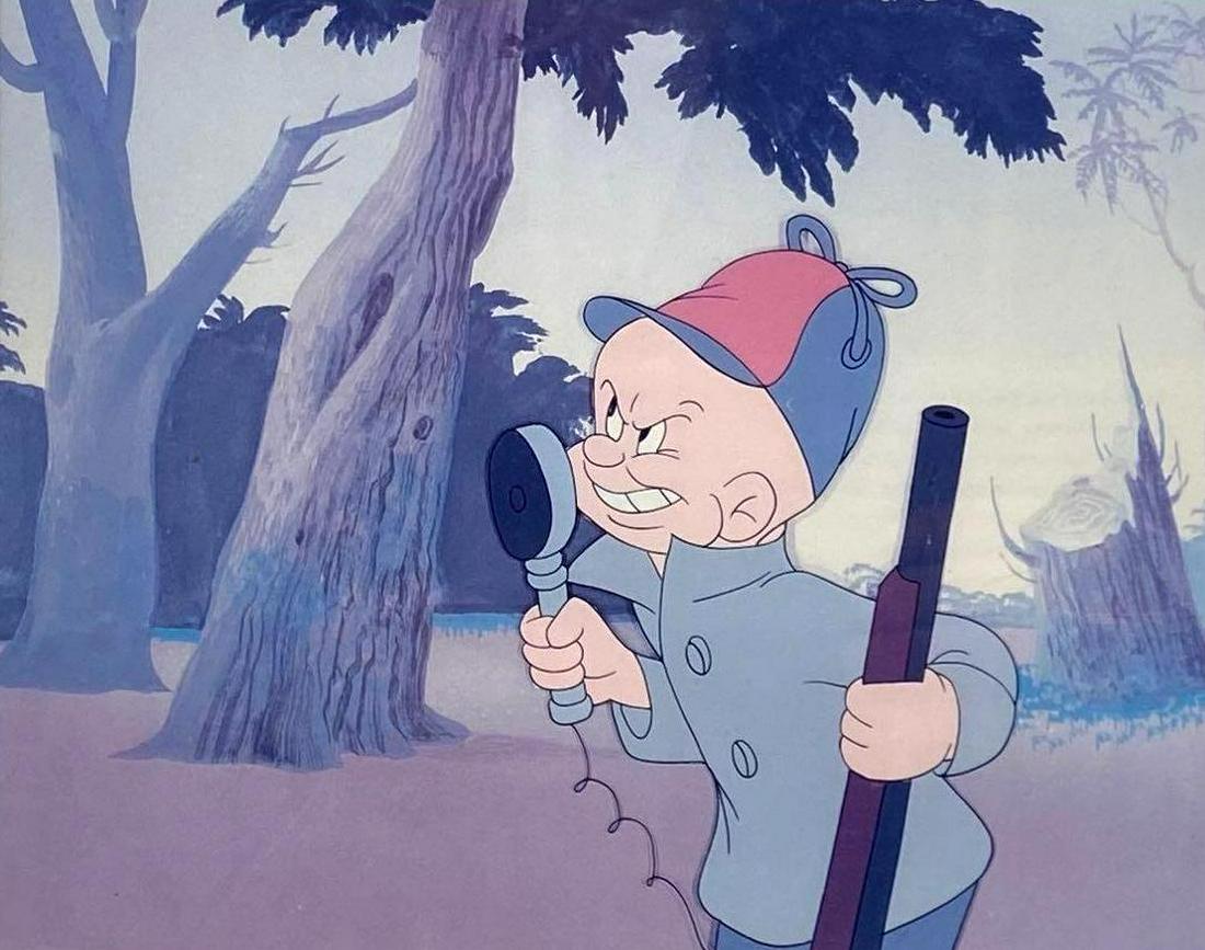 Chuck Jones, Elmer Fudd Sericel Auction