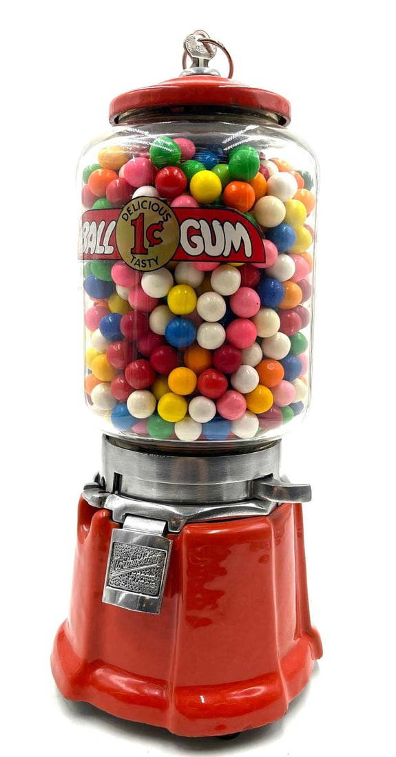 Northwestern 1 Cent Gumball Machine Auction