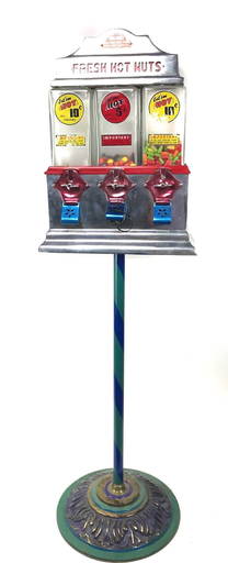 Challenger Deluxe Nut Vending Machine With Stand