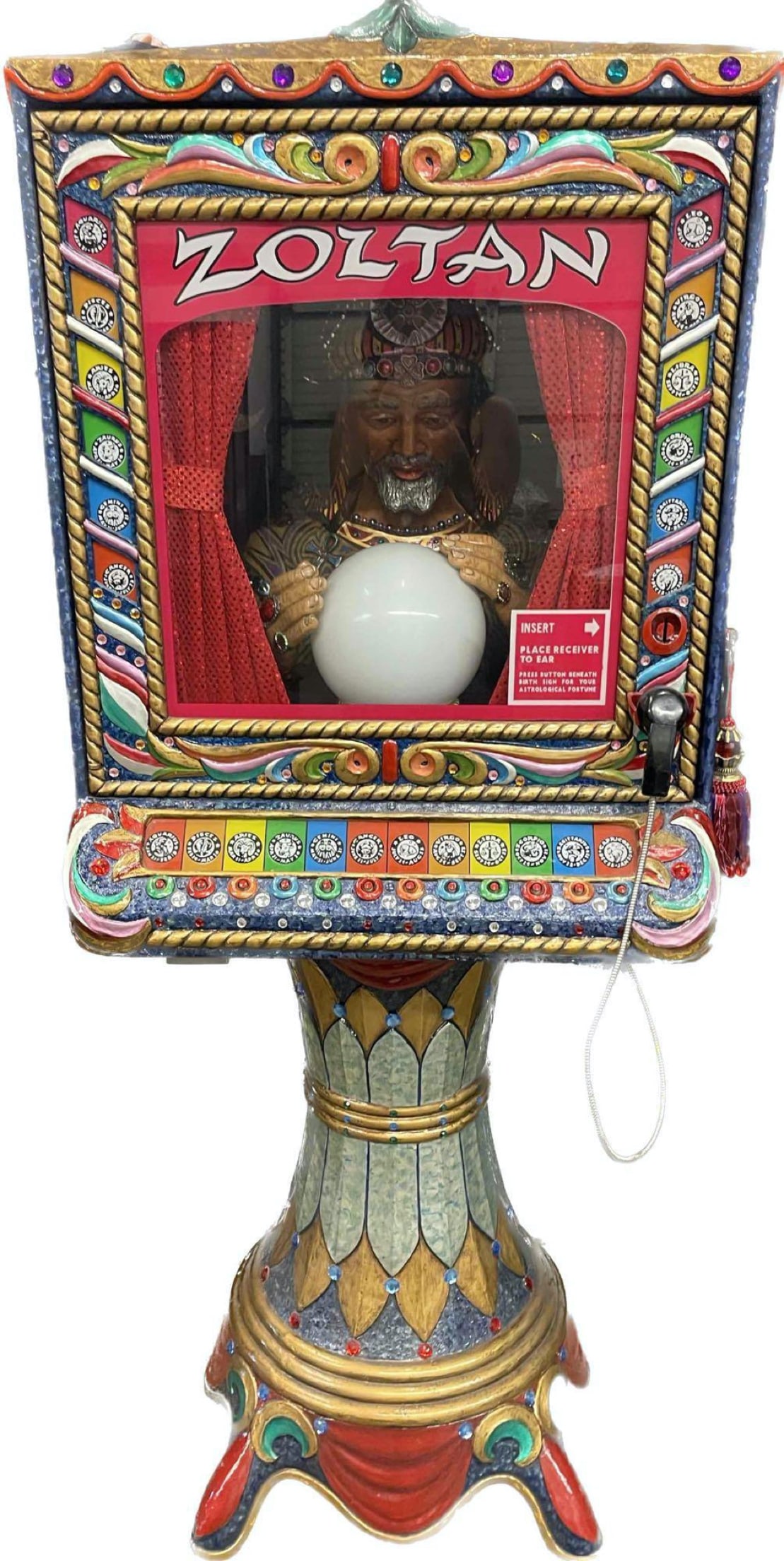 Zoltan Predictions 25c Fortune Teller Machine Auction