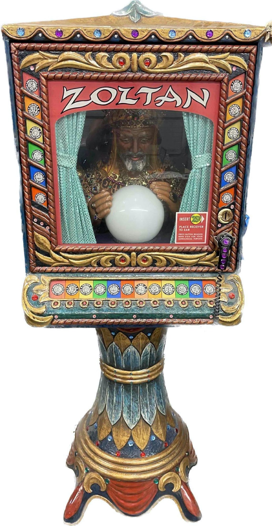 Zoltan Predictions 25c Fortune Teller Machine Auction