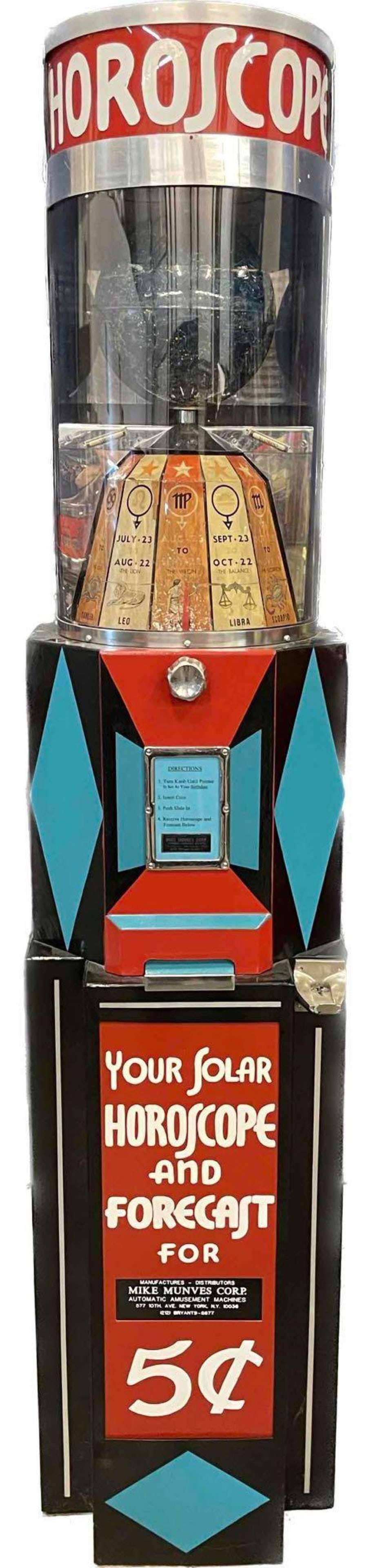 Mike Munves Horoscope Machine Auction