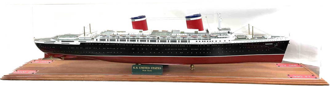 Ss Statendam Ocean Liner Travel Agency Model